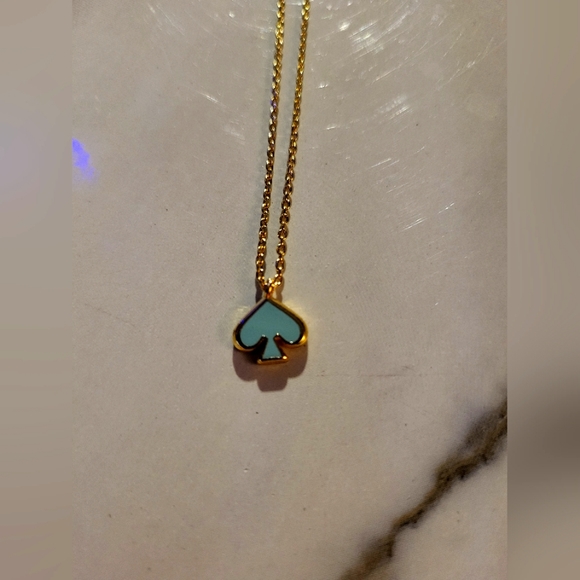 kate spade | Jewelry | Kate Spade Everyday Spade Enamel Mini Pendant In ...